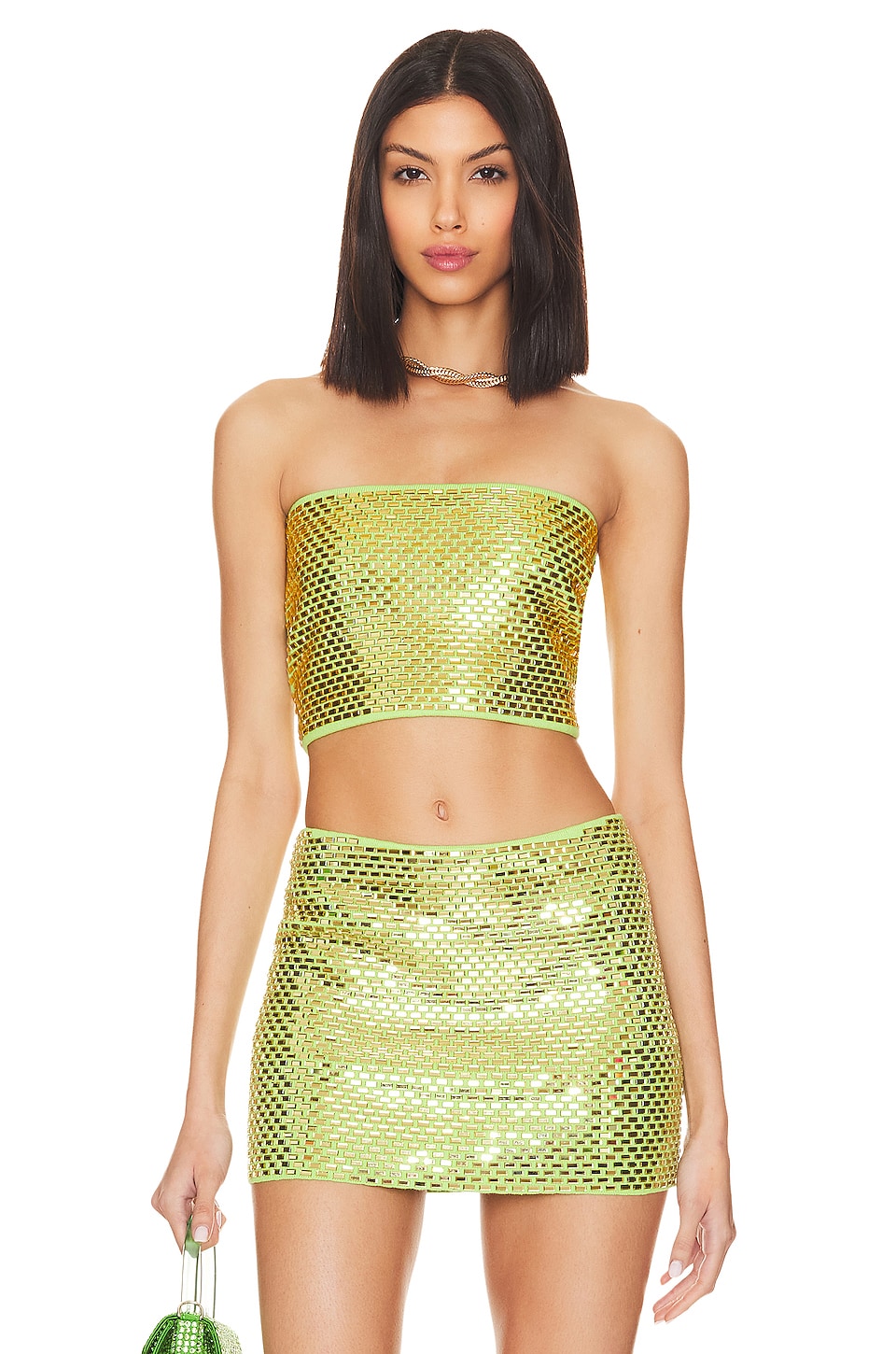 retrofete Theo Top in Lime Punch | REVOLVE