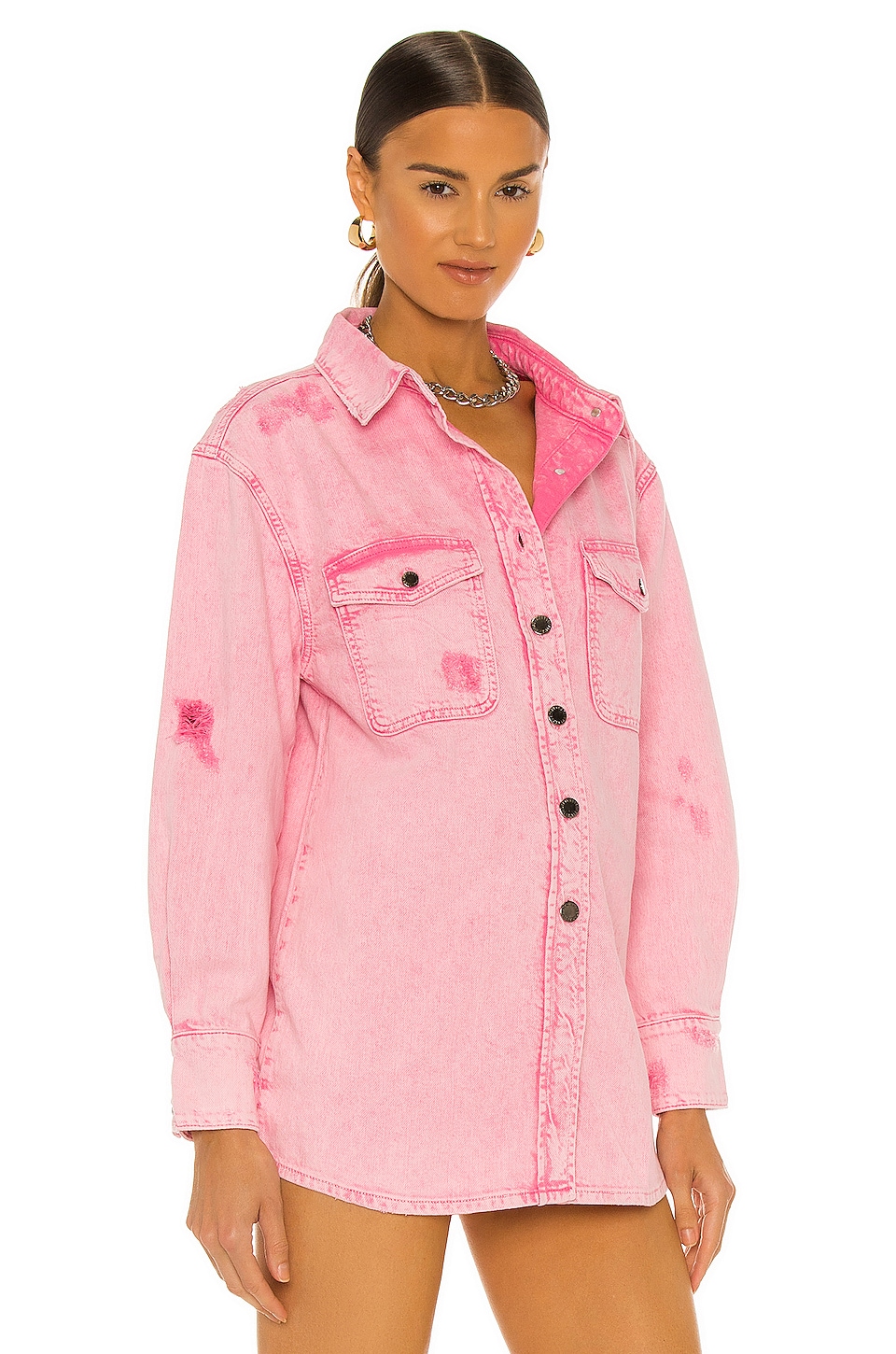 retrofete Doreen Shirt in Vintage Pink | REVOLVE