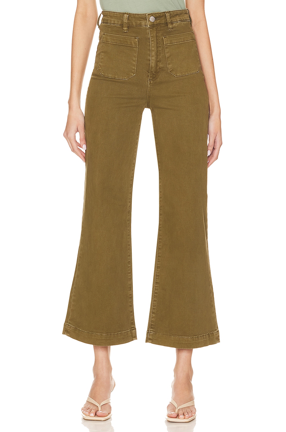 ROLLA'S Sailor Jean in Army Green | REVOLVE