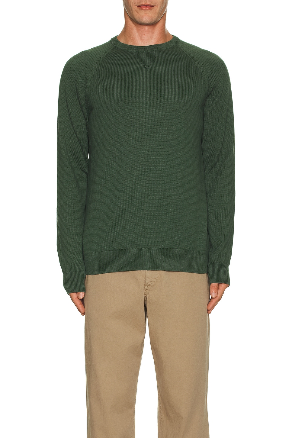 Rhone Dubliner Crewneck Sweater in Jungle Green | REVOLVE