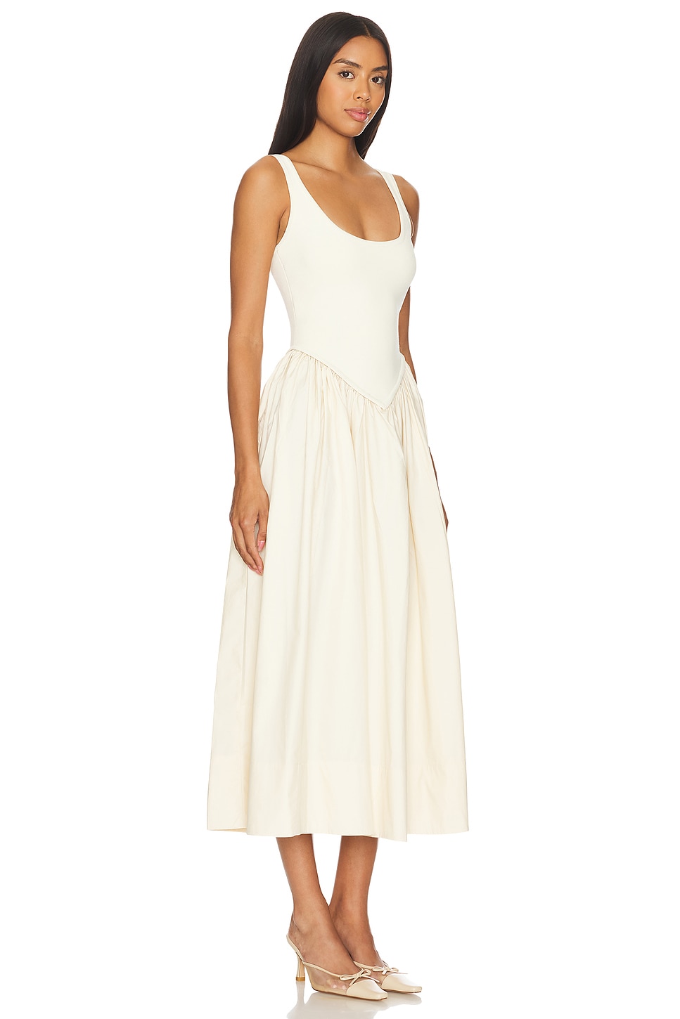 Ronny Kobo Verda Dress in Ecru | REVOLVE