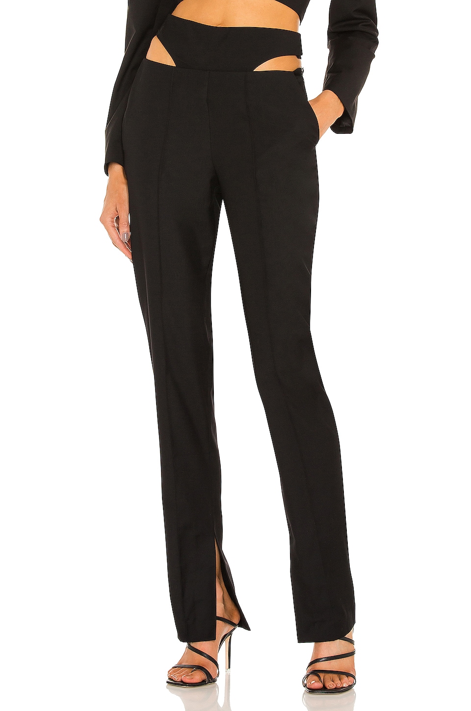 Ronny Kobo Dev Pant in Black | REVOLVE