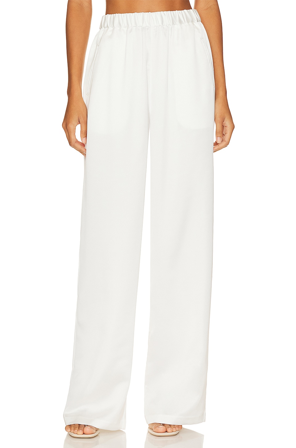 Ronny Kobo Varone Pant in White | REVOLVE