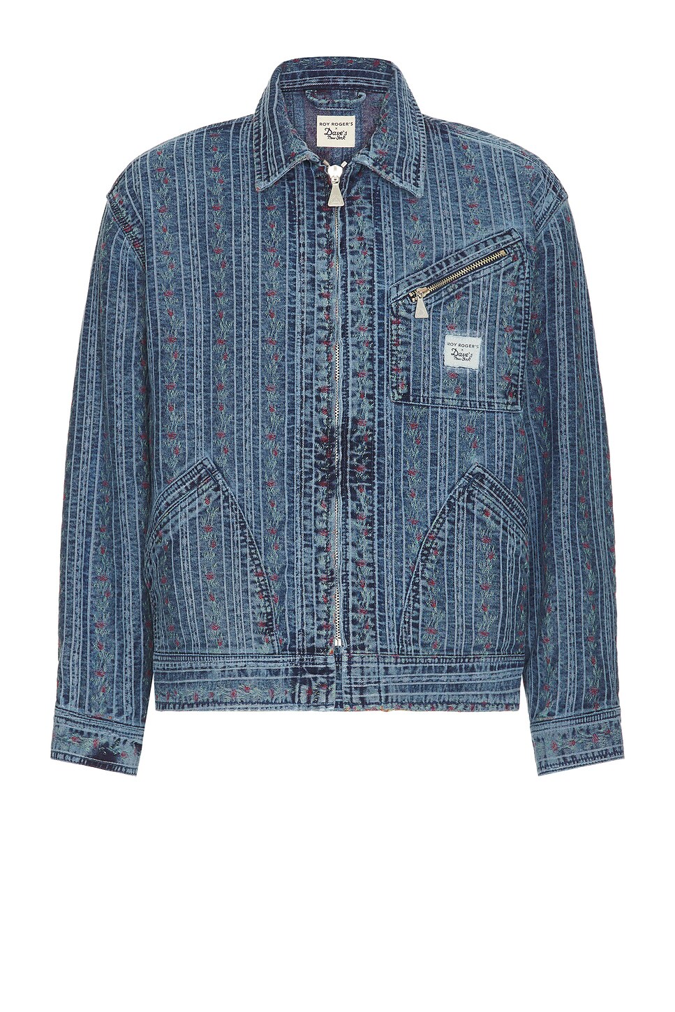 Roy Roger's x Dave's New York Work Short Jacket in Denim | REVOLVE