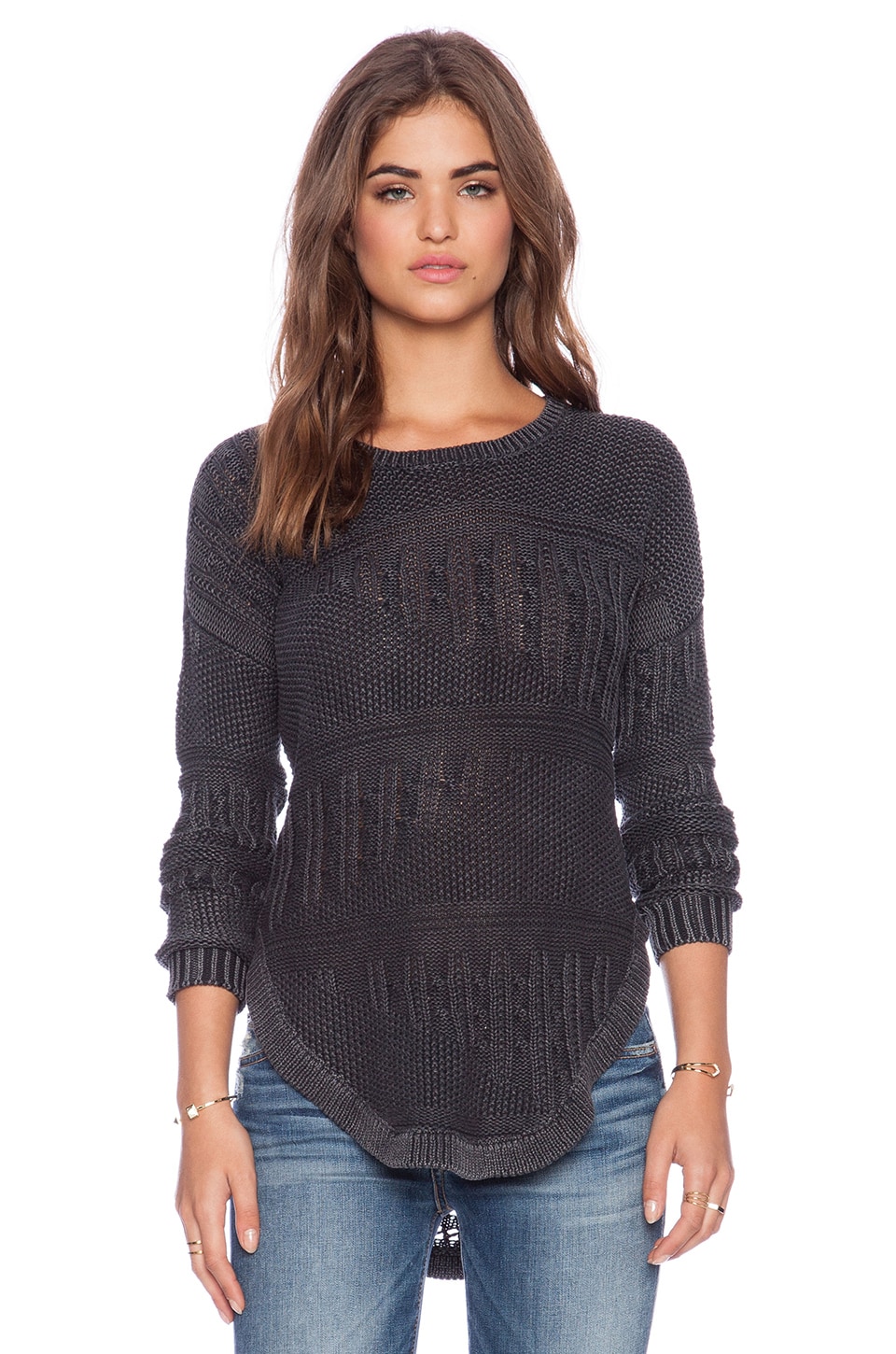 RVCA Florence Sweater in Black | REVOLVE