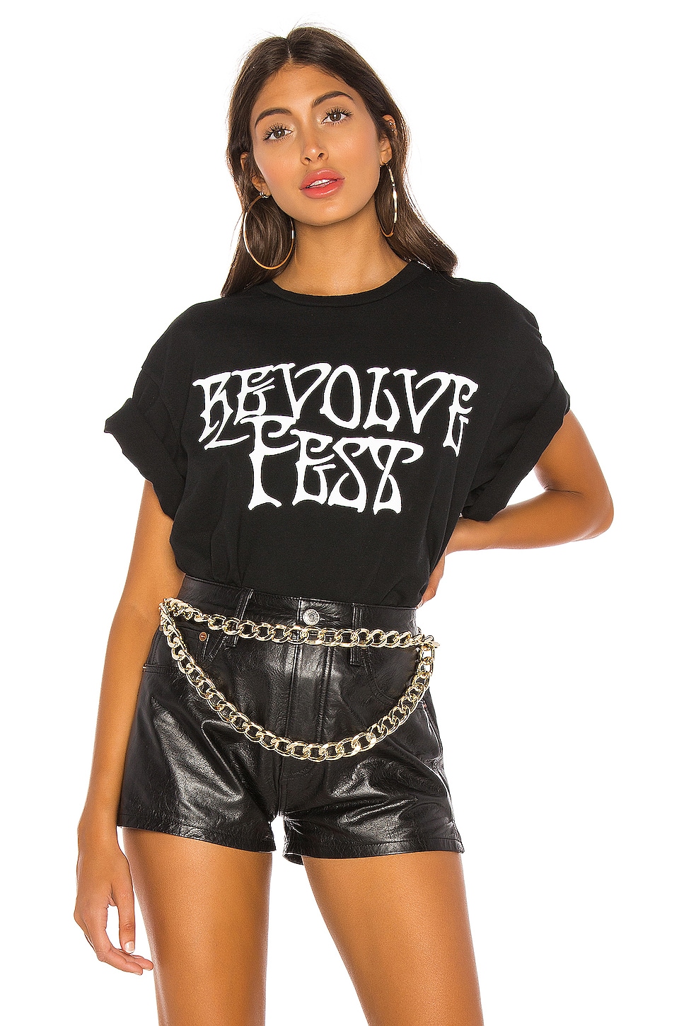 REVOLVE Festival Concert Tee in Black | REVOLVE