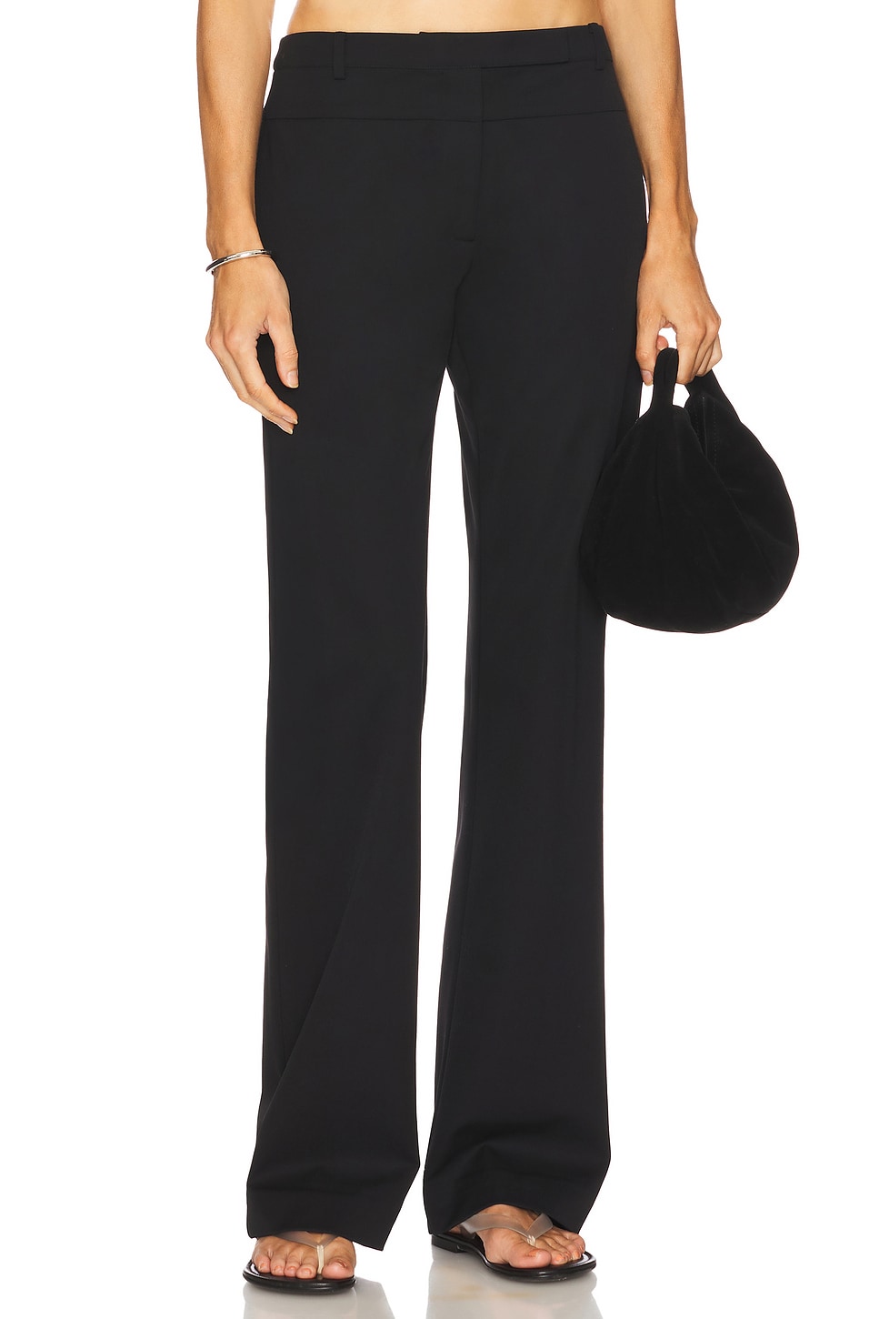 St. Agni 90s Splice Panelled Pants in Black | REVOLVE