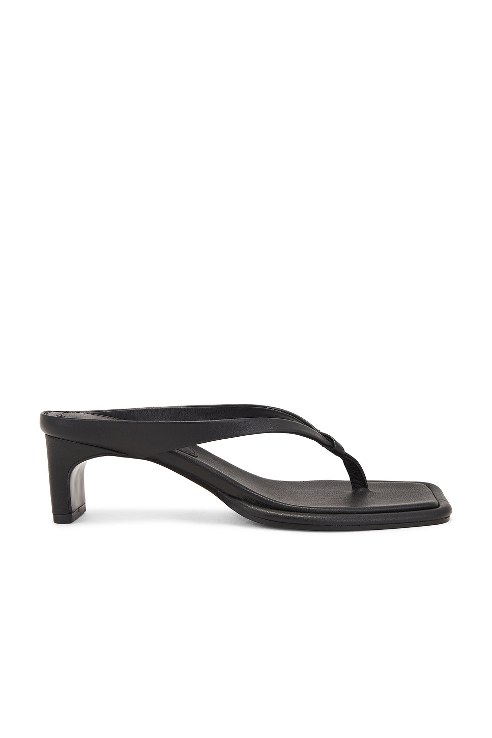 St. Agni Flip Flop Sandals in Black | REVOLVE