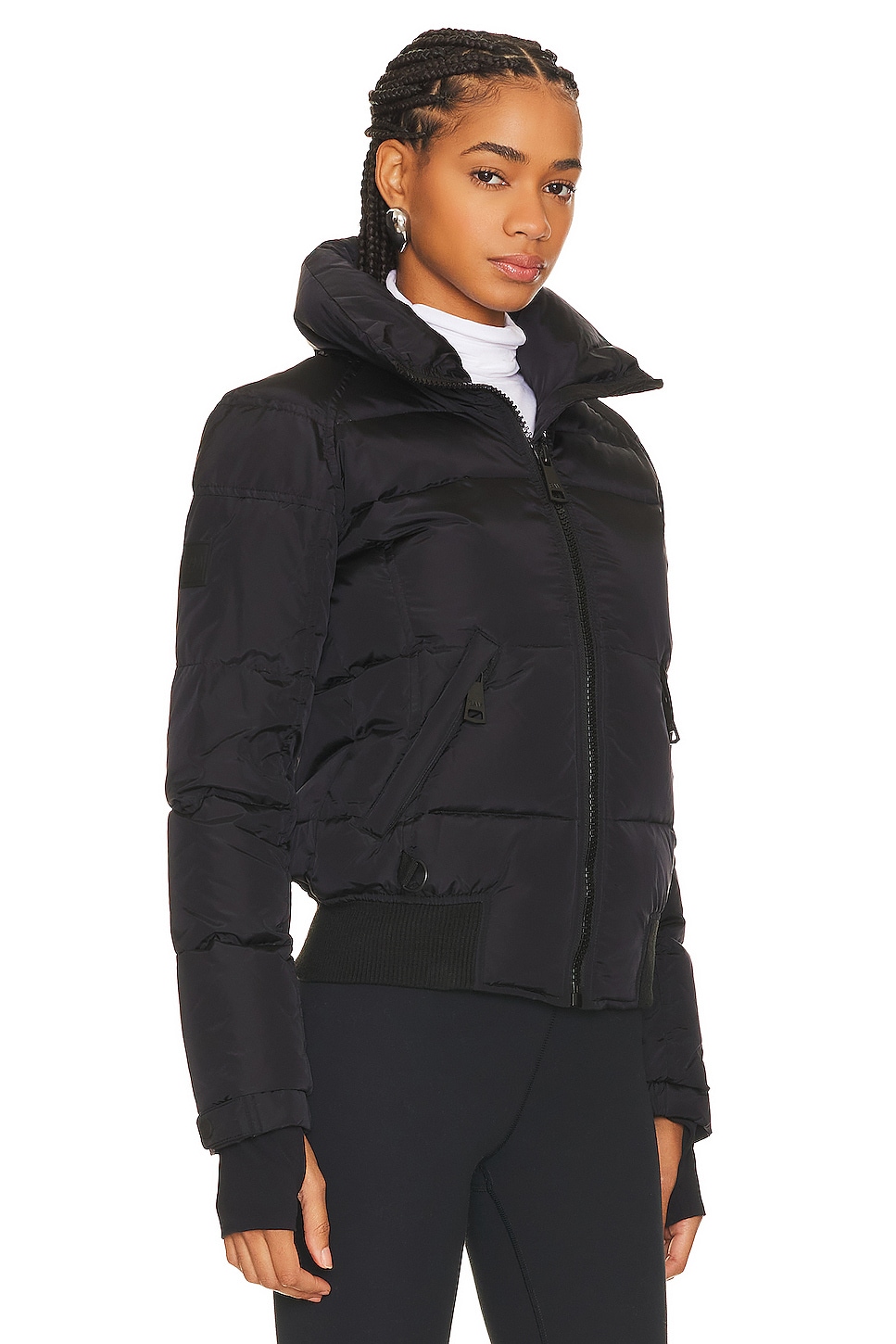 SAM. Freestyle Bomber in Matte Black | REVOLVE