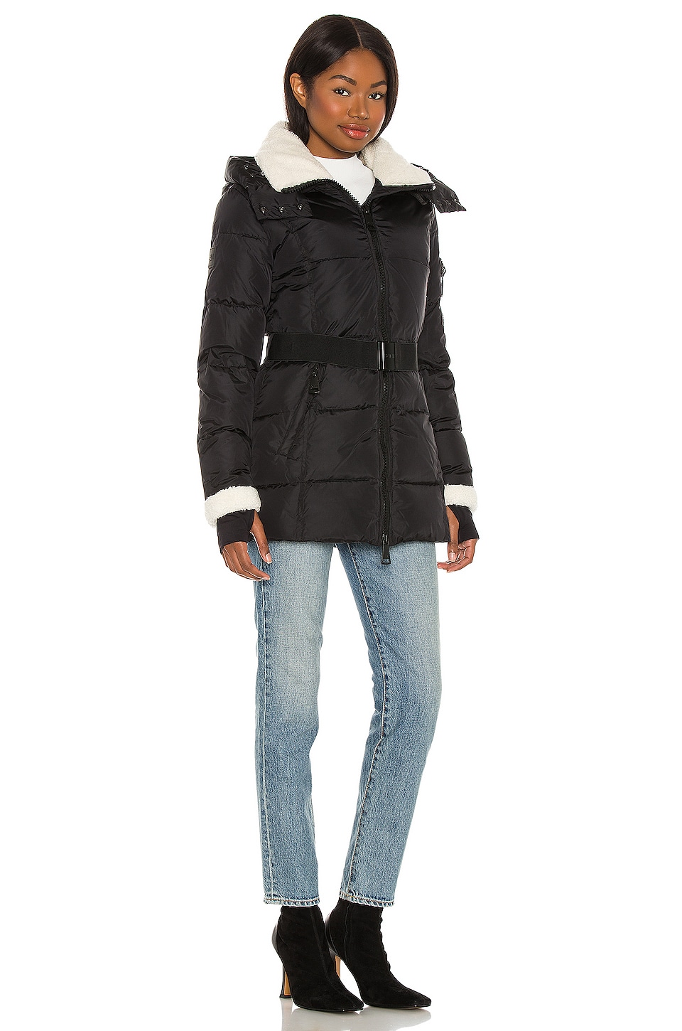SAM. Courtney Down Jacket in Matte Black | REVOLVE