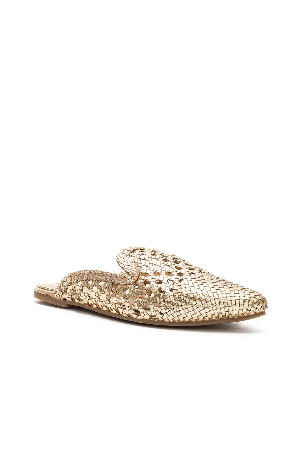 Sam Edelman Navya Slide in Molten Gold | REVOLVE