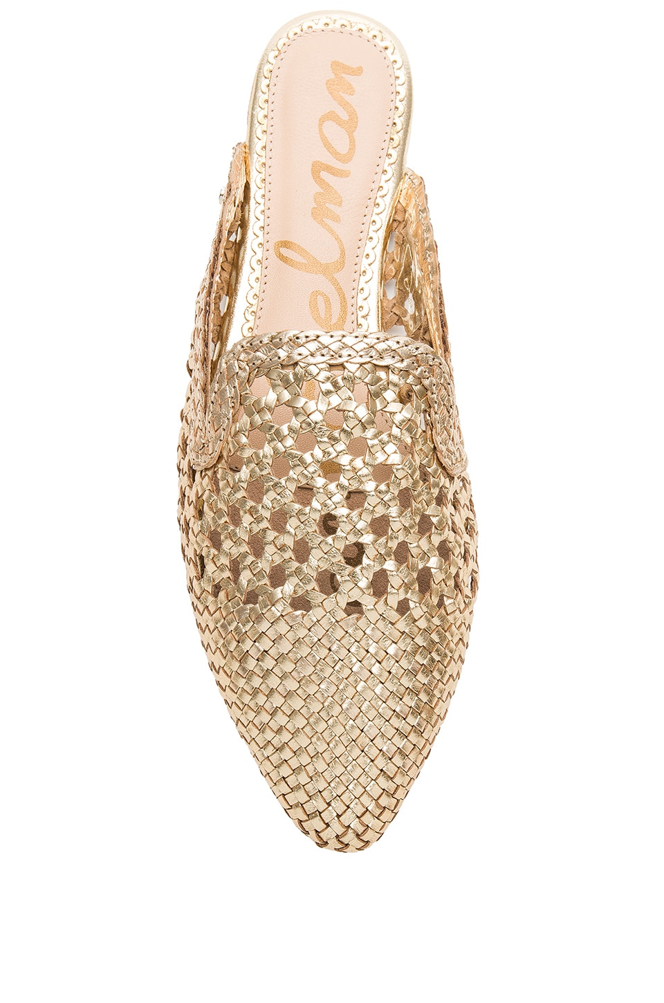 Sam Edelman Navya Slide in Molten Gold | REVOLVE