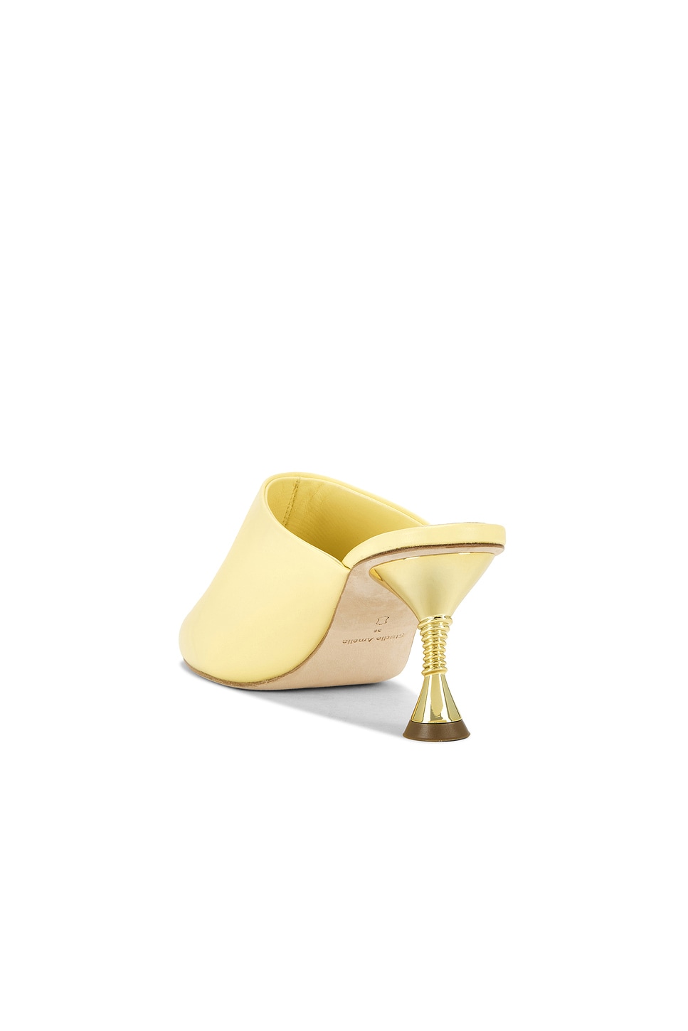 Studio Amelia Helix 70 Mule in Yellow | REVOLVE