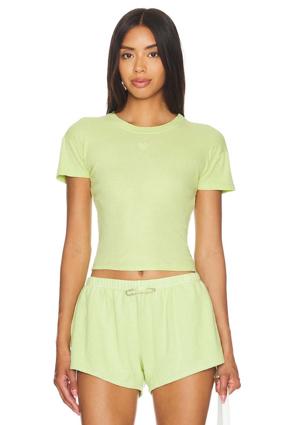 SAMI MIRO VINTAGE Mini Tee in Matcha | REVOLVE