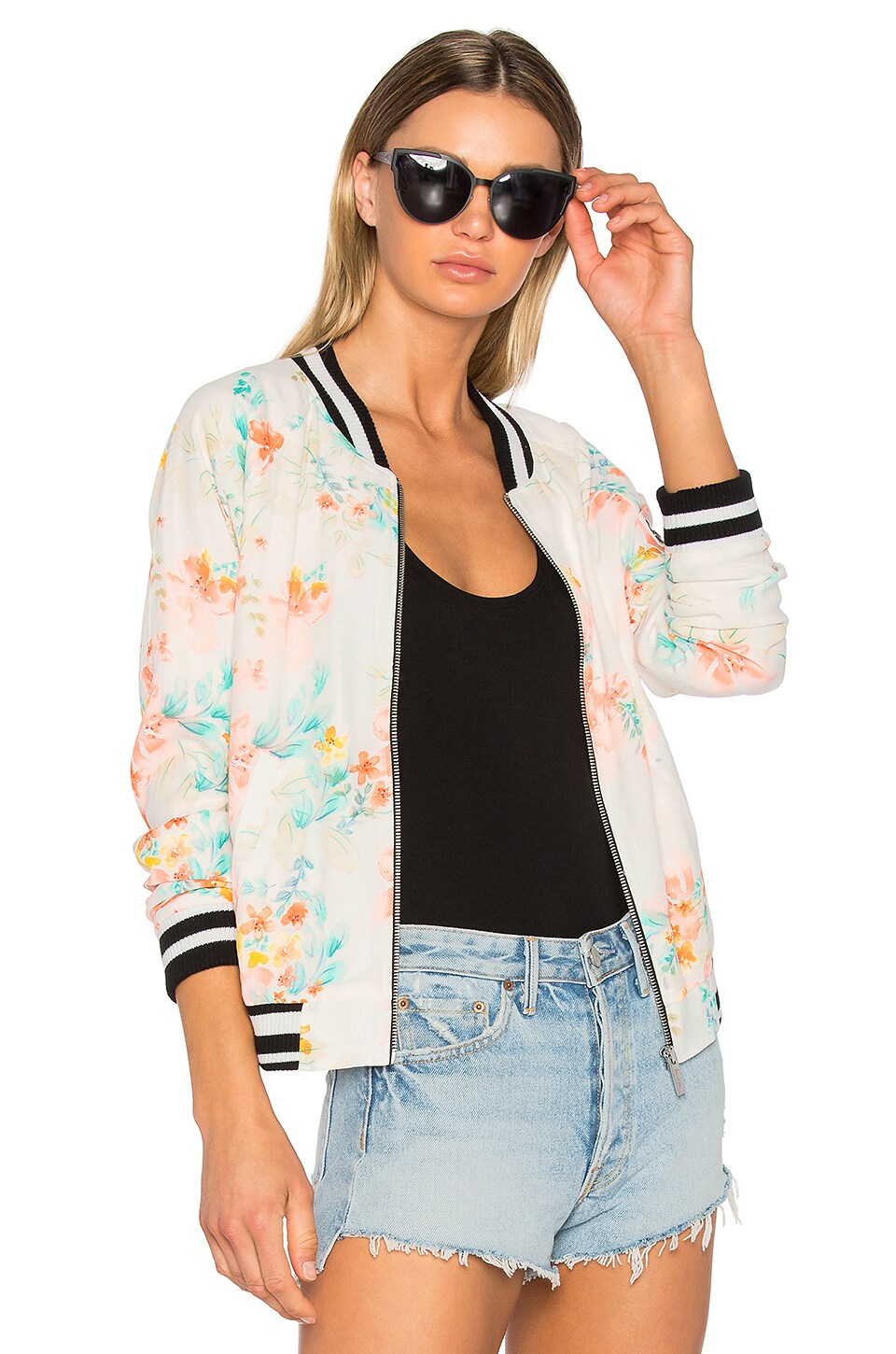 Sanctuary Lily Bomber in Lily Pond | REVOLVE