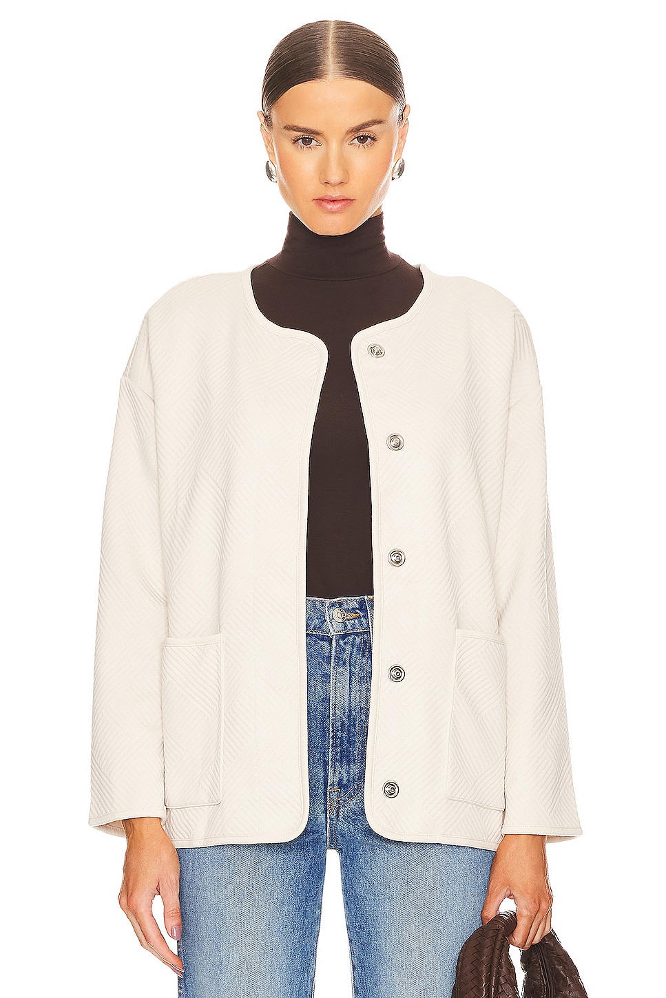 Sanctuary Paris Knit Jacket in Eco Natural | REVOLVE