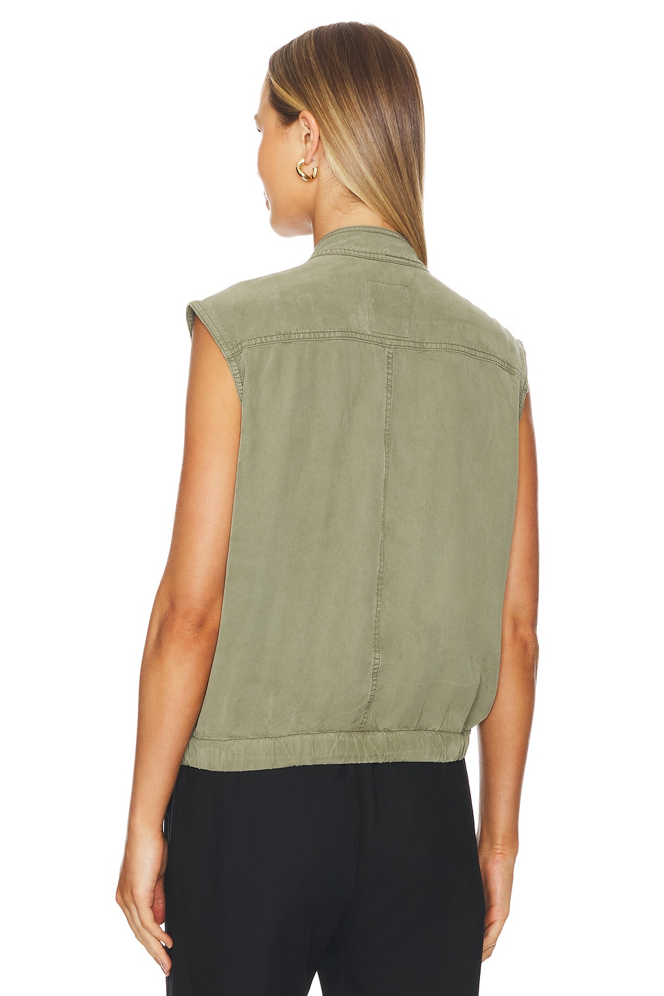 Sanctuary Field Utility Vest in Washed Olive | REVOLVE