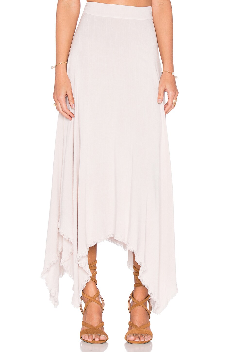 SAM&LAVI Isabella Skirt in Blush | REVOLVE