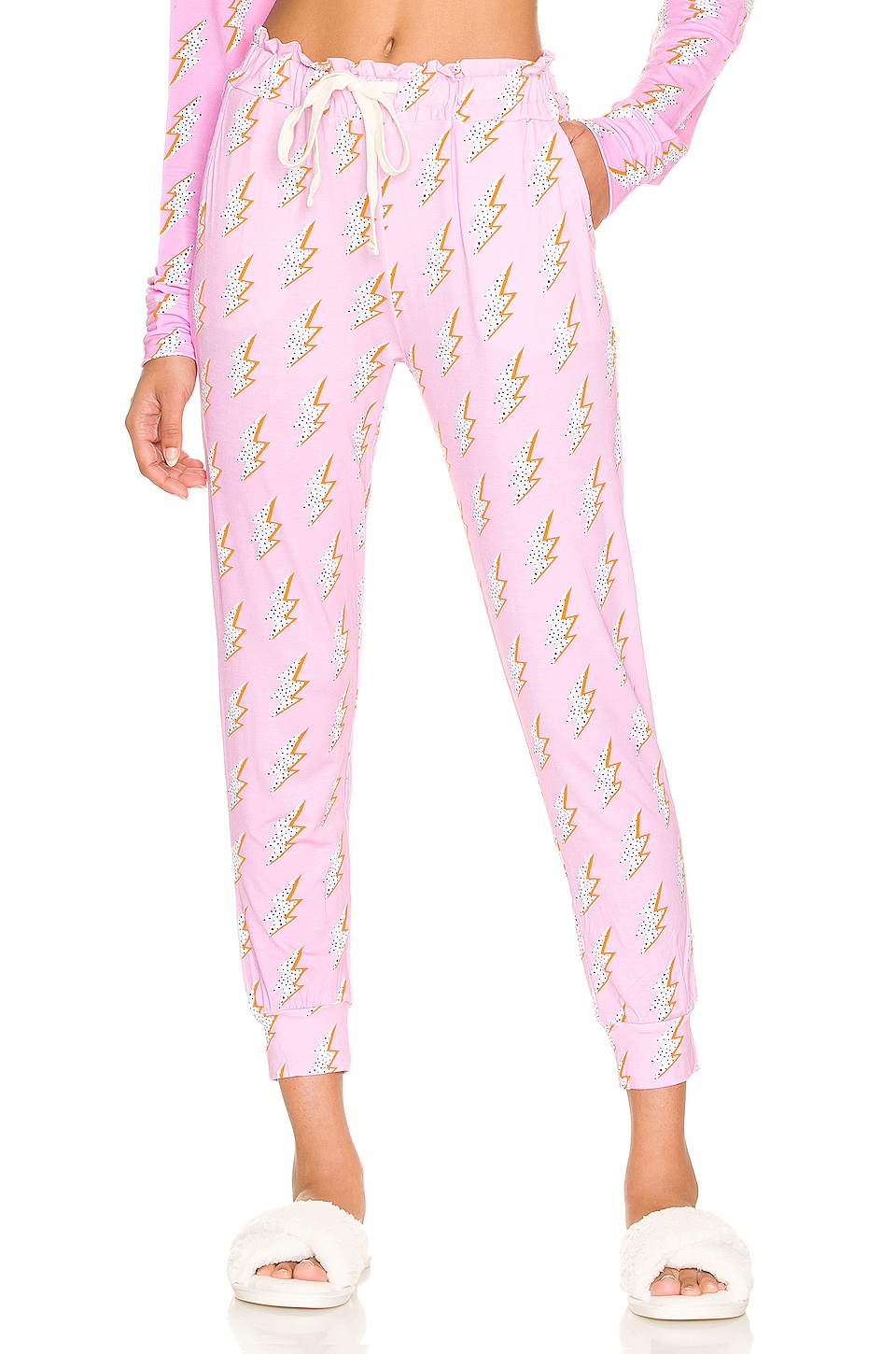 Stripe & Stare Lounge Pant in Lightning Genie | REVOLVE