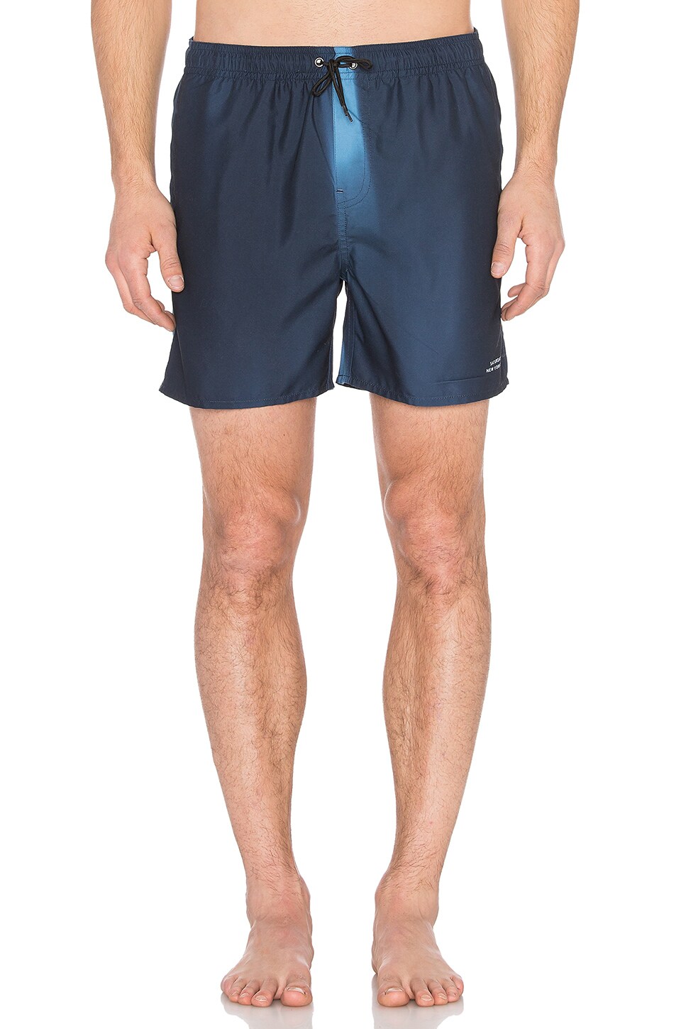 SATURDAYS NYC Timothy Board Short in Navy Prism | REVOLVE