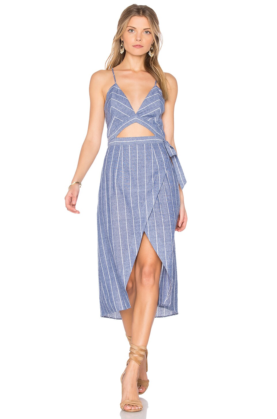 SAYLOR Dorsey Dress in Blue | REVOLVE
