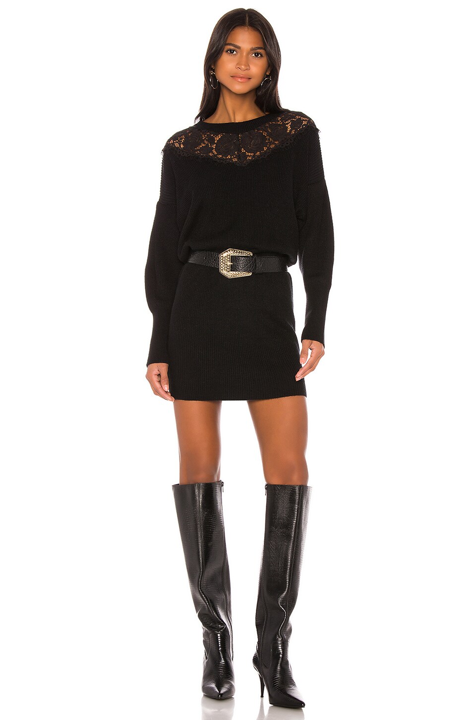 SAYLOR Geraldine Dress in Black | REVOLVE