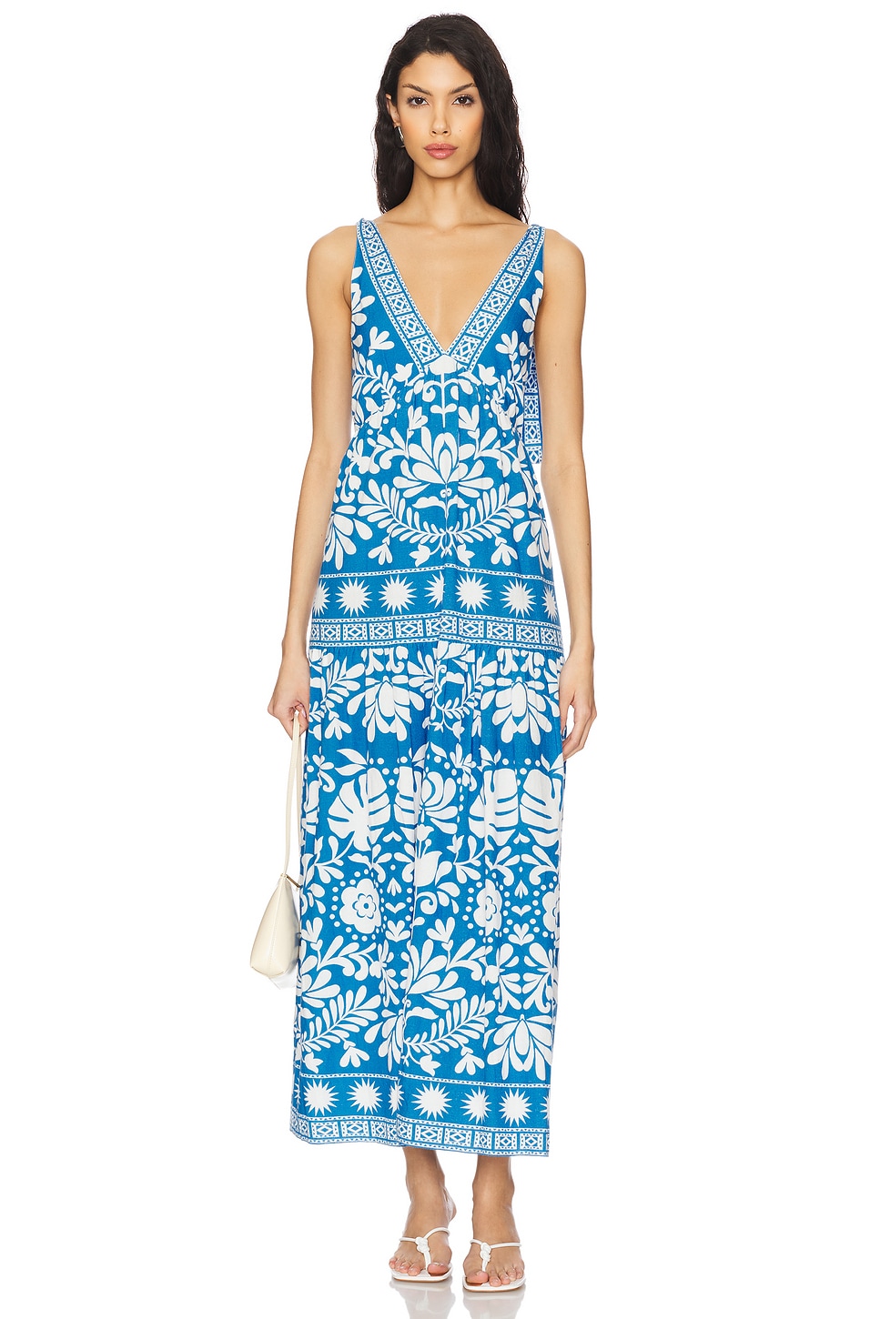 SAYLOR Brenna Dress in Brilliant Blue | REVOLVE