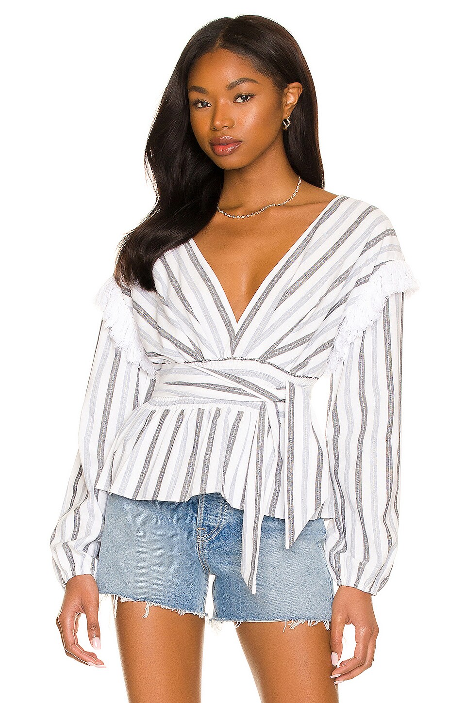 SAYLOR Jil Top in Multi | REVOLVE