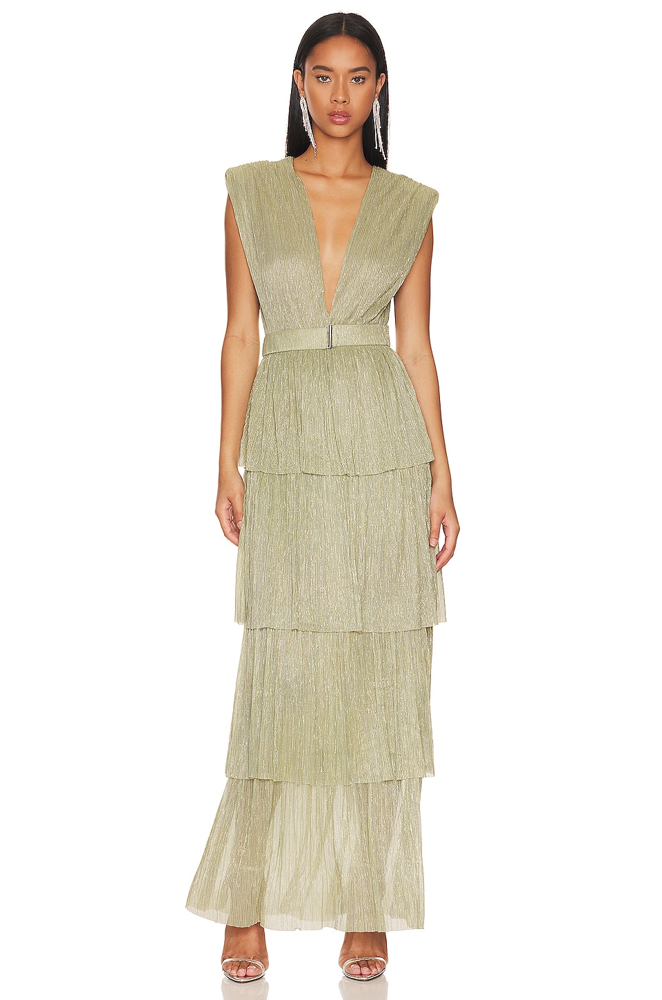 Sabina Musayev Skylar Dress in Jade Lime | REVOLVE