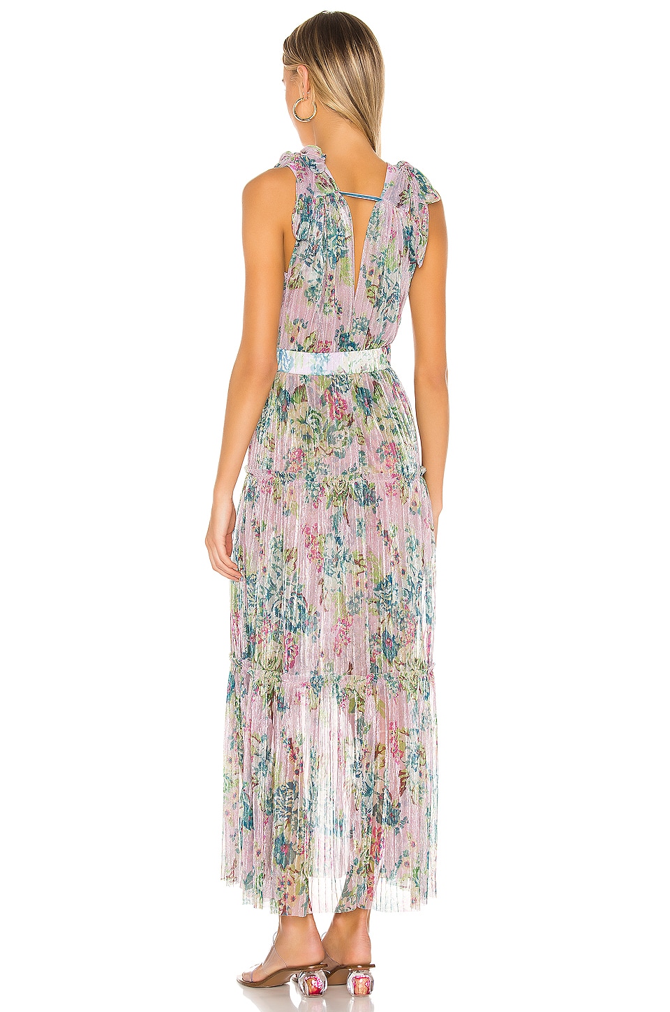 Sabina Musayev Helena Dress in Pink Floral | REVOLVE
