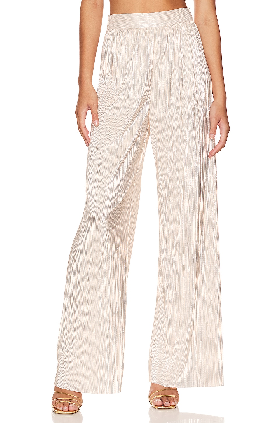 Sabina Musayev Tom Pants in Golden Blush | REVOLVE