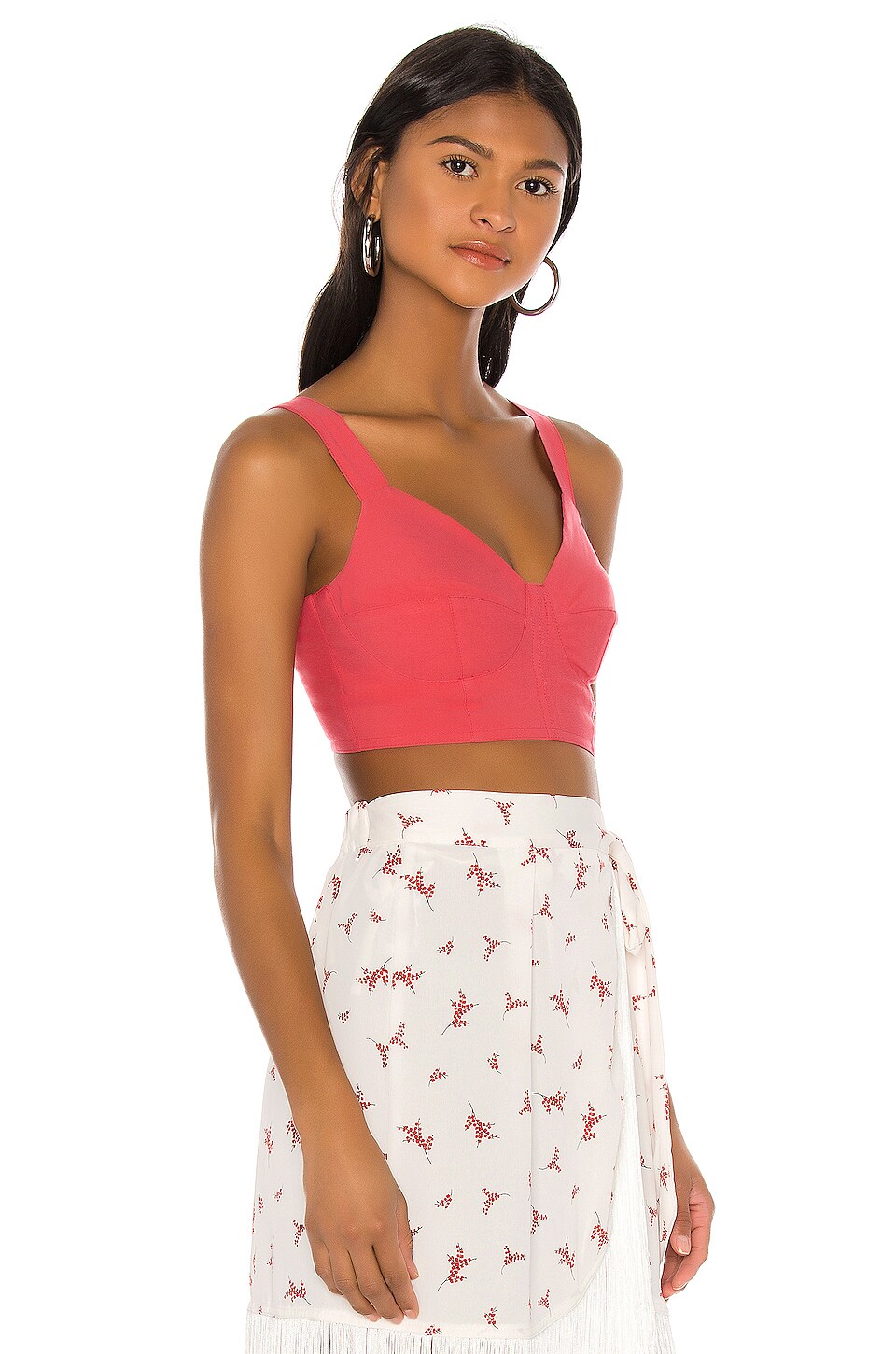 Sabina Musayev Isla Top in Hibiscus | REVOLVE