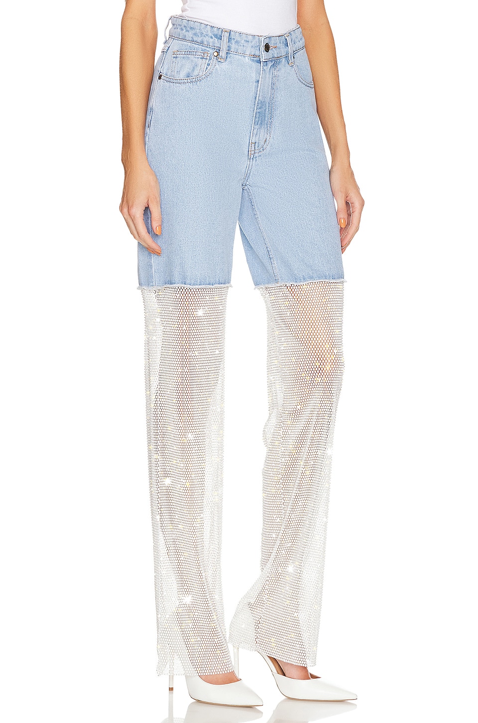 Santa Brands Sparkle Jeans in Light Blue | REVOLVE