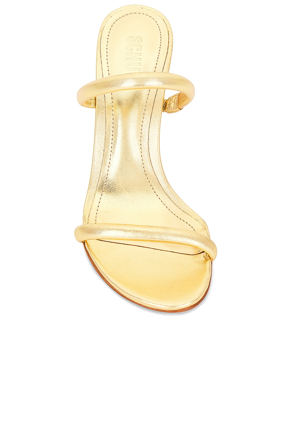 Schutz Taliah Sandal in Ouro Claro Orch | REVOLVE