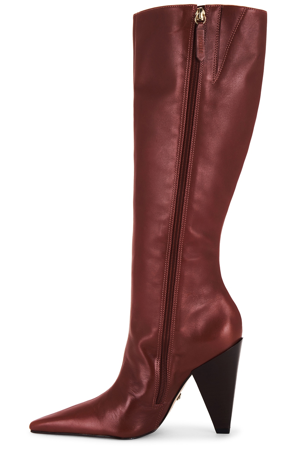 Schutz Marlin Up Boot in Mocha Brown | REVOLVE