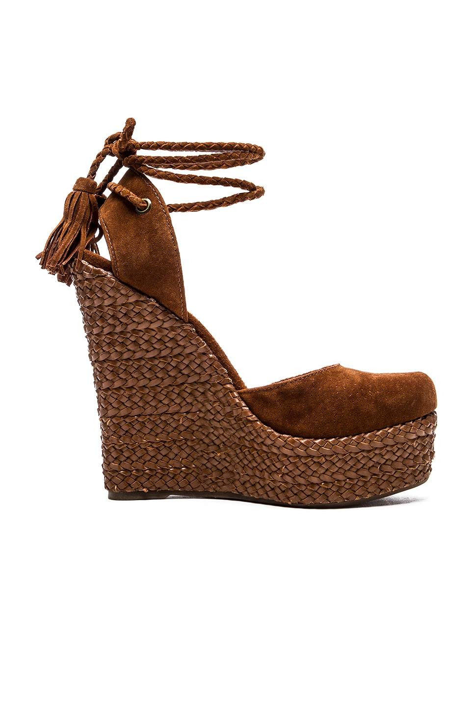Schutz Eleanor Wedge in Wood | REVOLVE