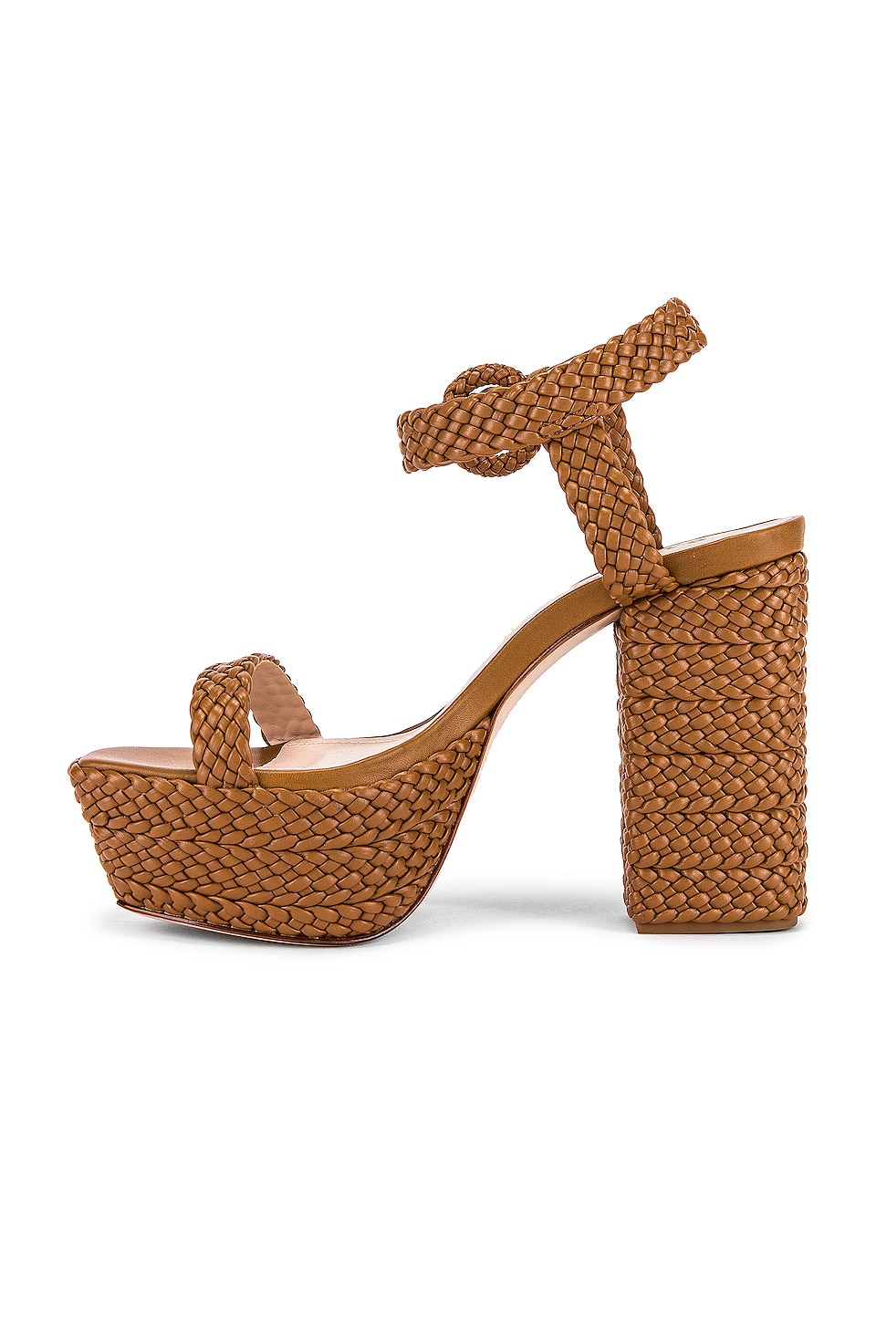 Schutz Sabella Platform Sandal in Hazel | REVOLVE