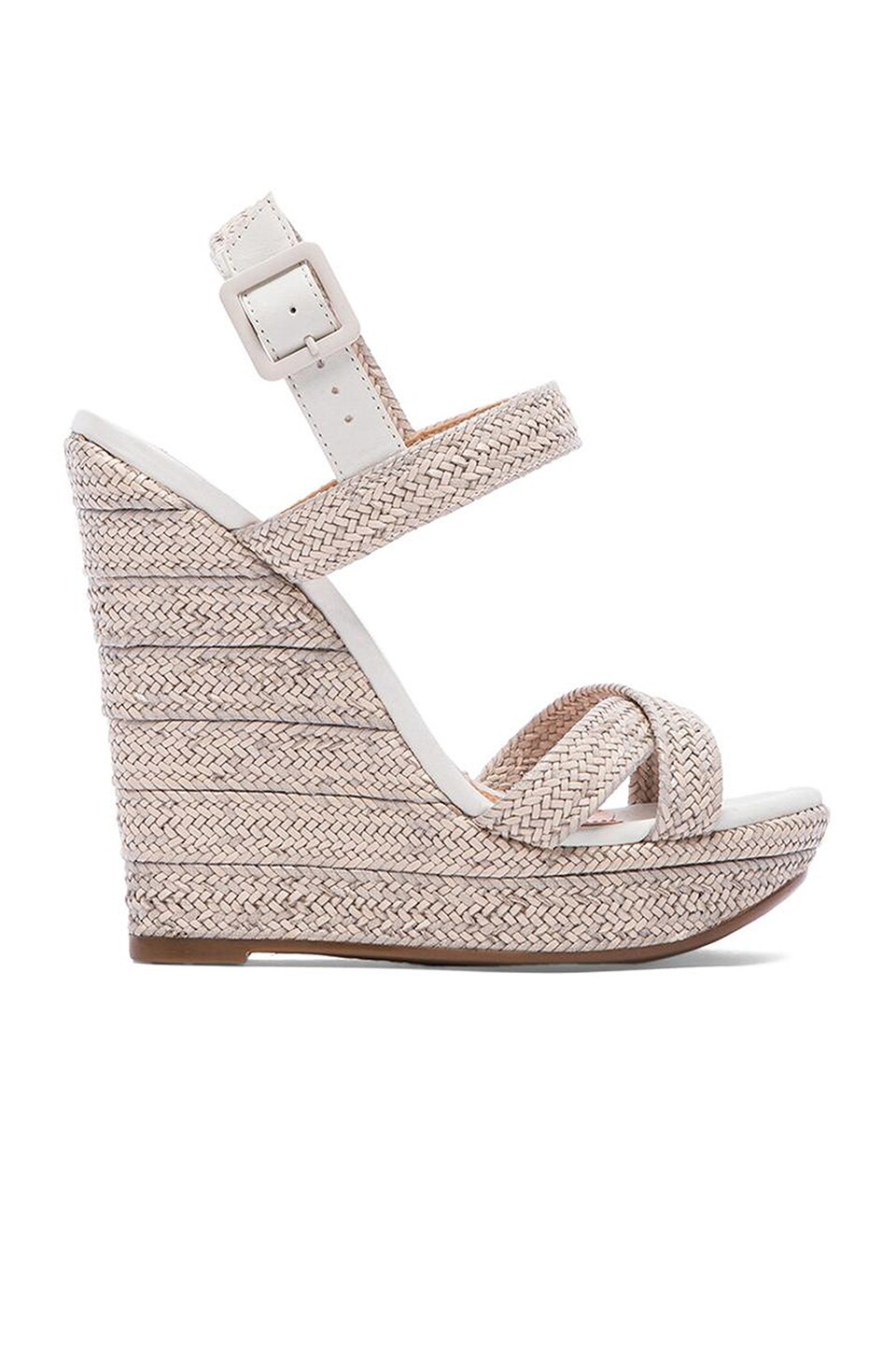 Schutz Jurema Wedge in Pearl | REVOLVE
