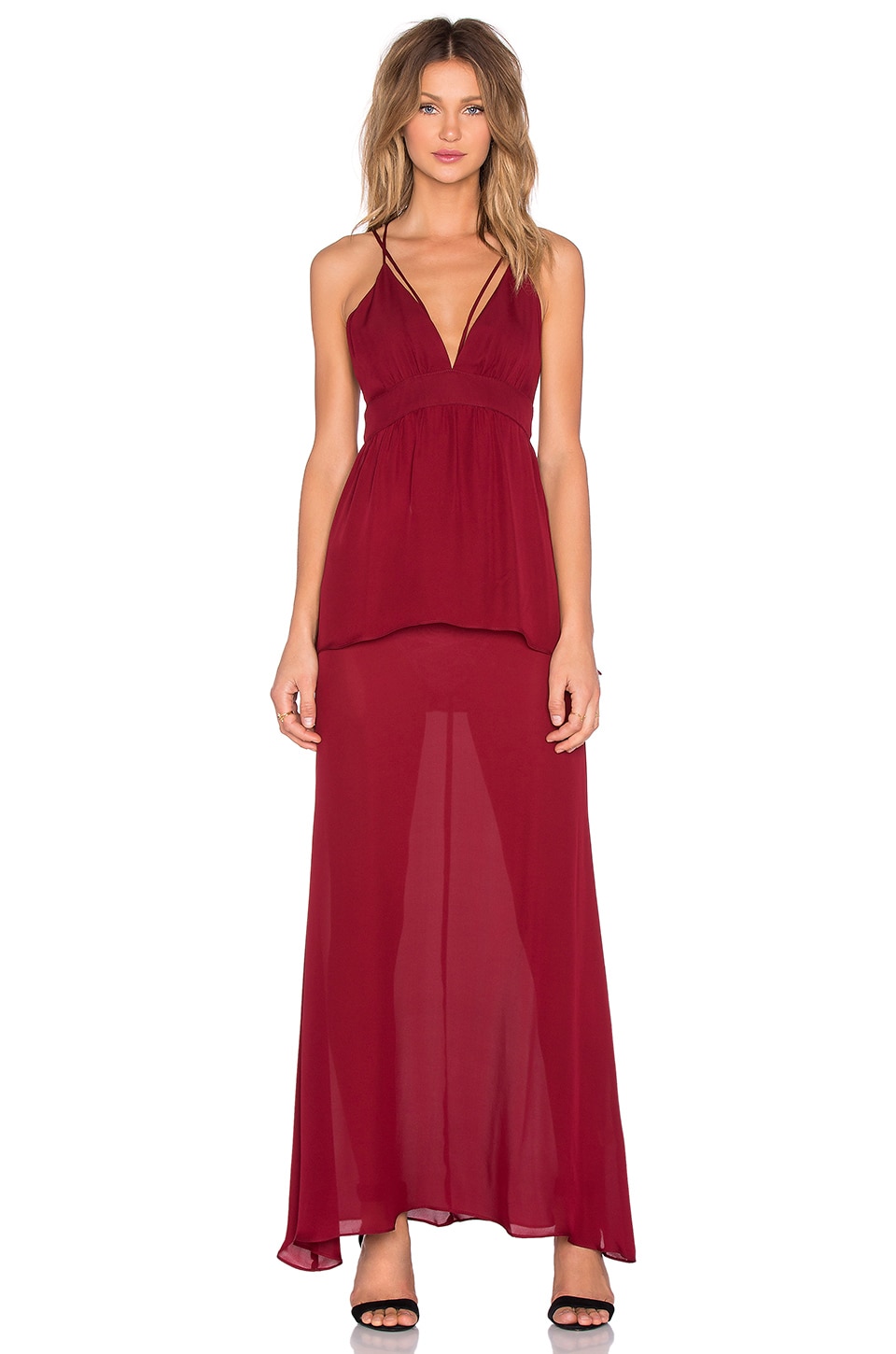Stone Cold Fox Masonic Gown in Red | REVOLVE