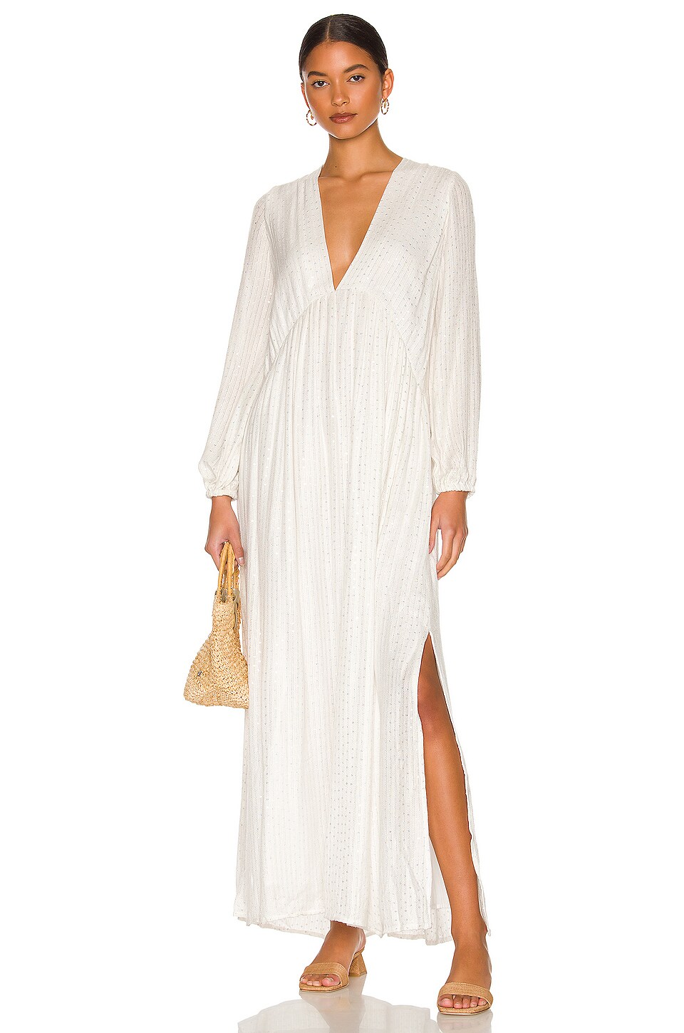 Sundress Chicago Maxi Dress in Saint Barth Diamant | REVOLVE