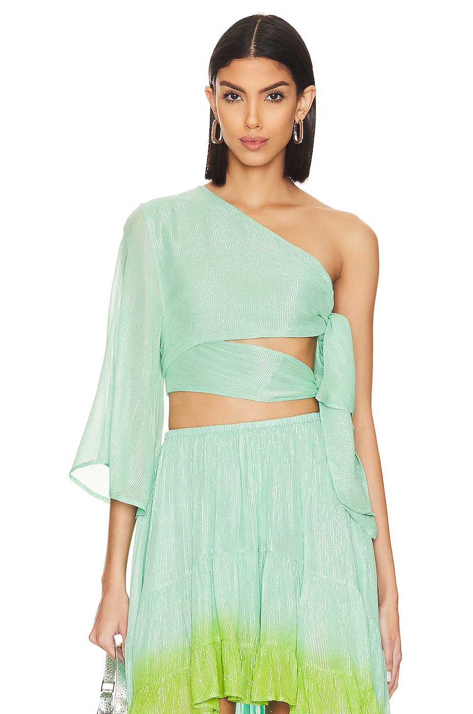 Sundress Ludmila Top in Marbella Pool | REVOLVE