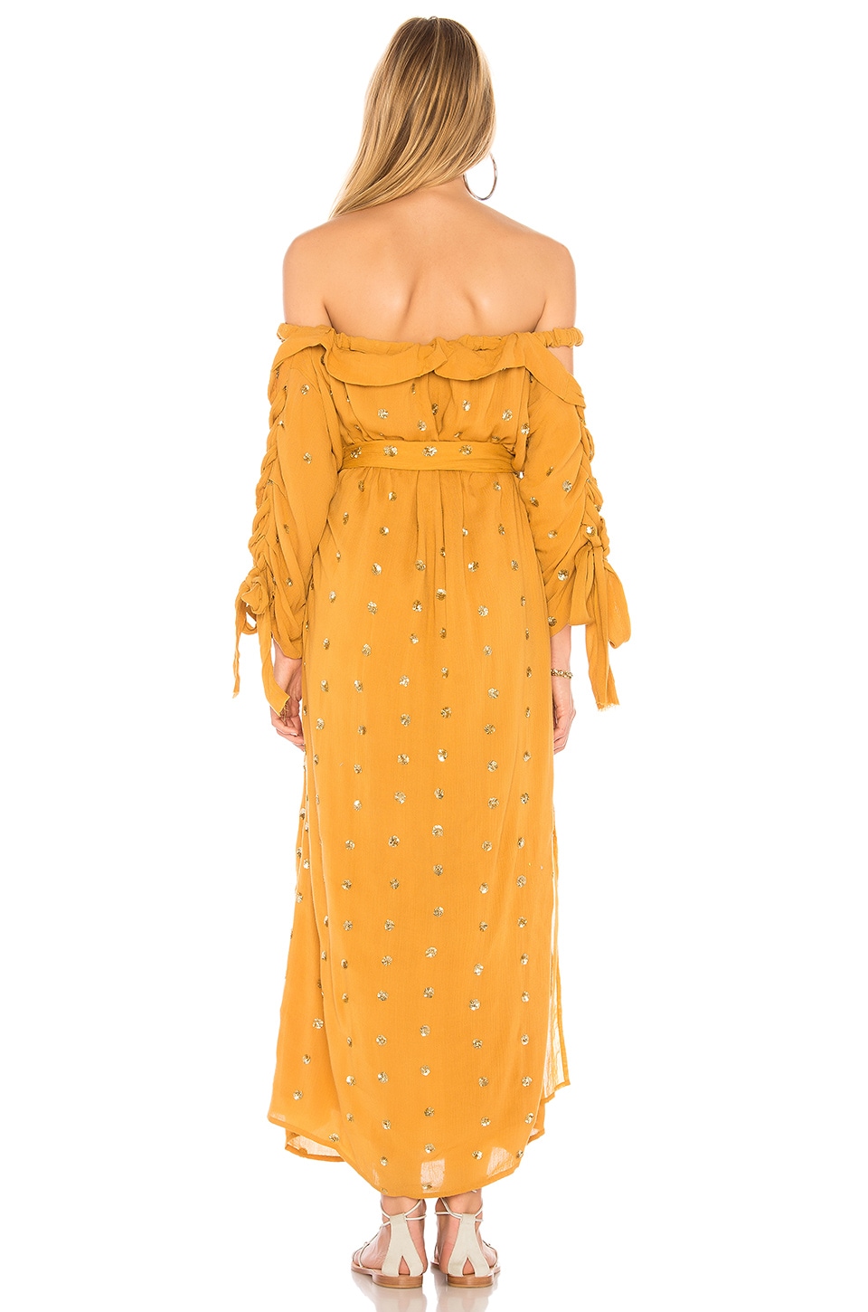 Sundress Gemma Dress in Dark Sand & Gold | REVOLVE