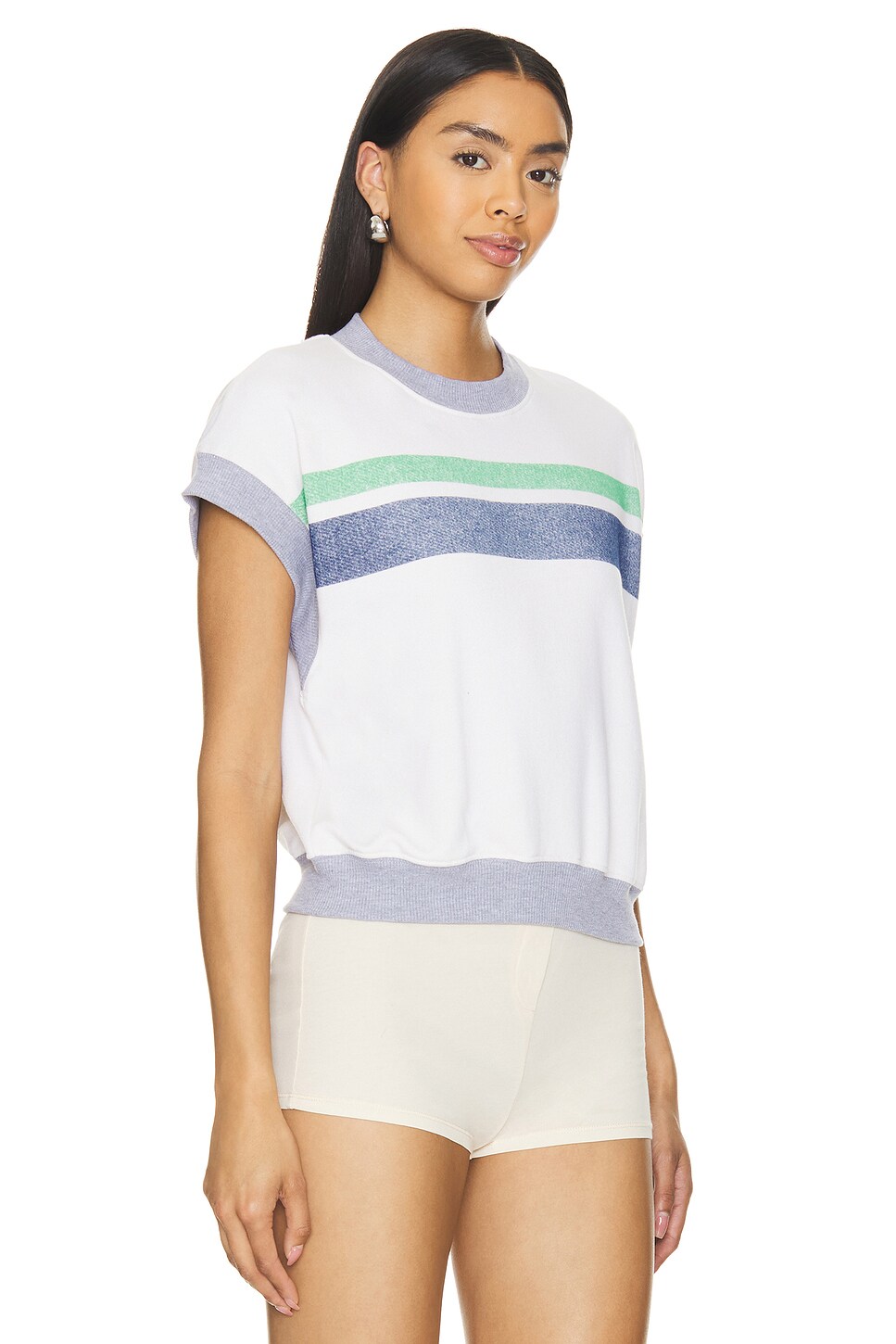 SUNDRY Lounge Top in Cream | REVOLVE