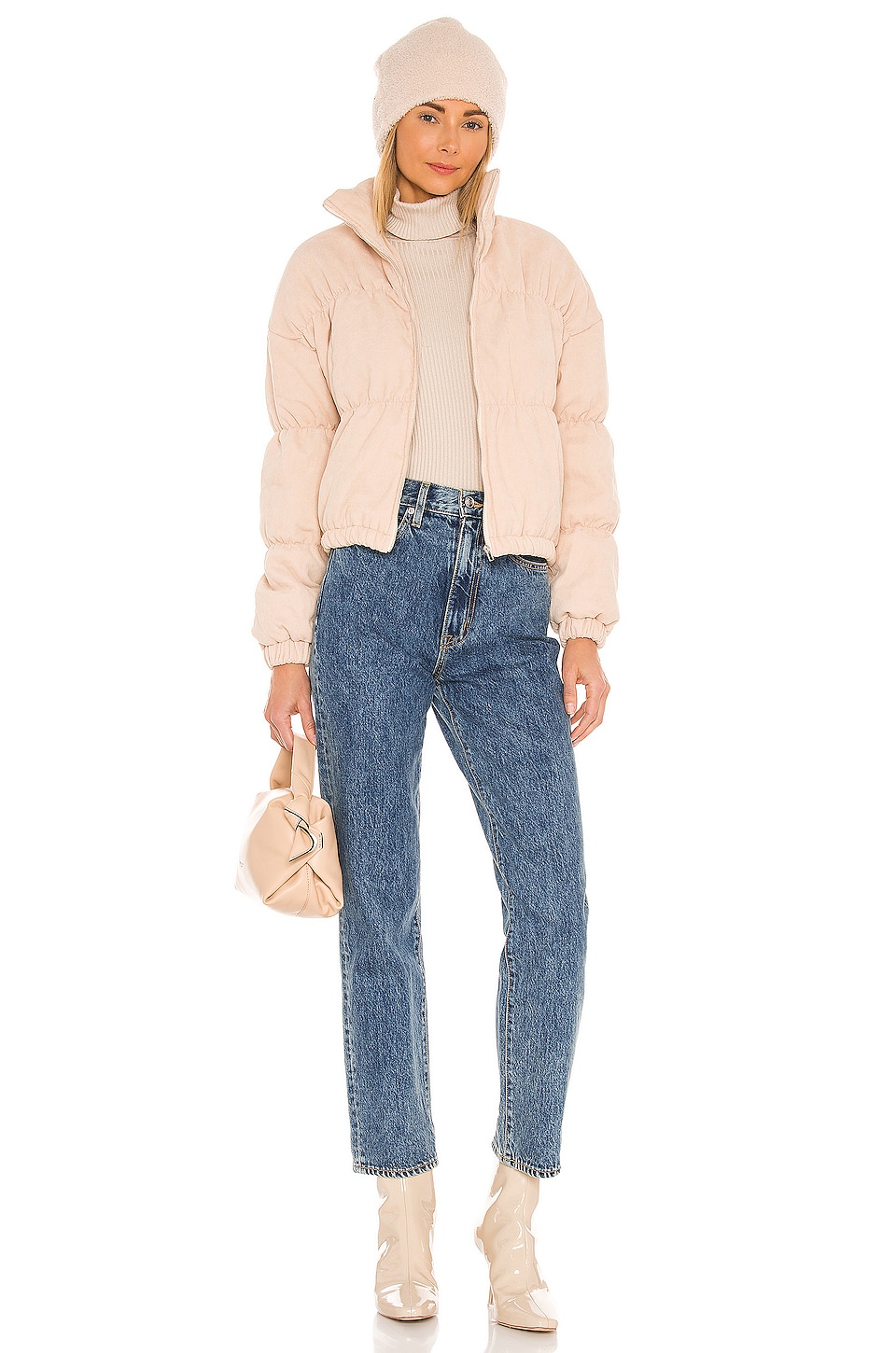 SNDYS Kain Bomber Jacket in Sand | REVOLVE
