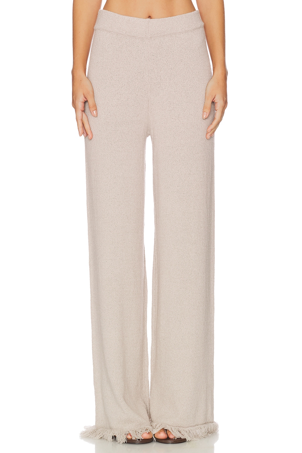 SNDYS Skyler Knit Pant in Taupe | REVOLVE