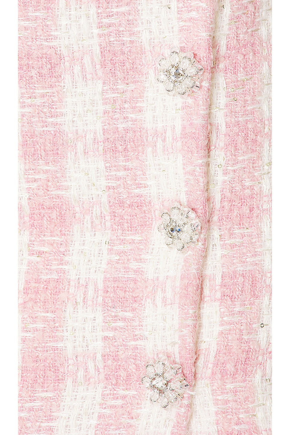 self-portrait Boucle Mini Skirt in Pink | REVOLVE