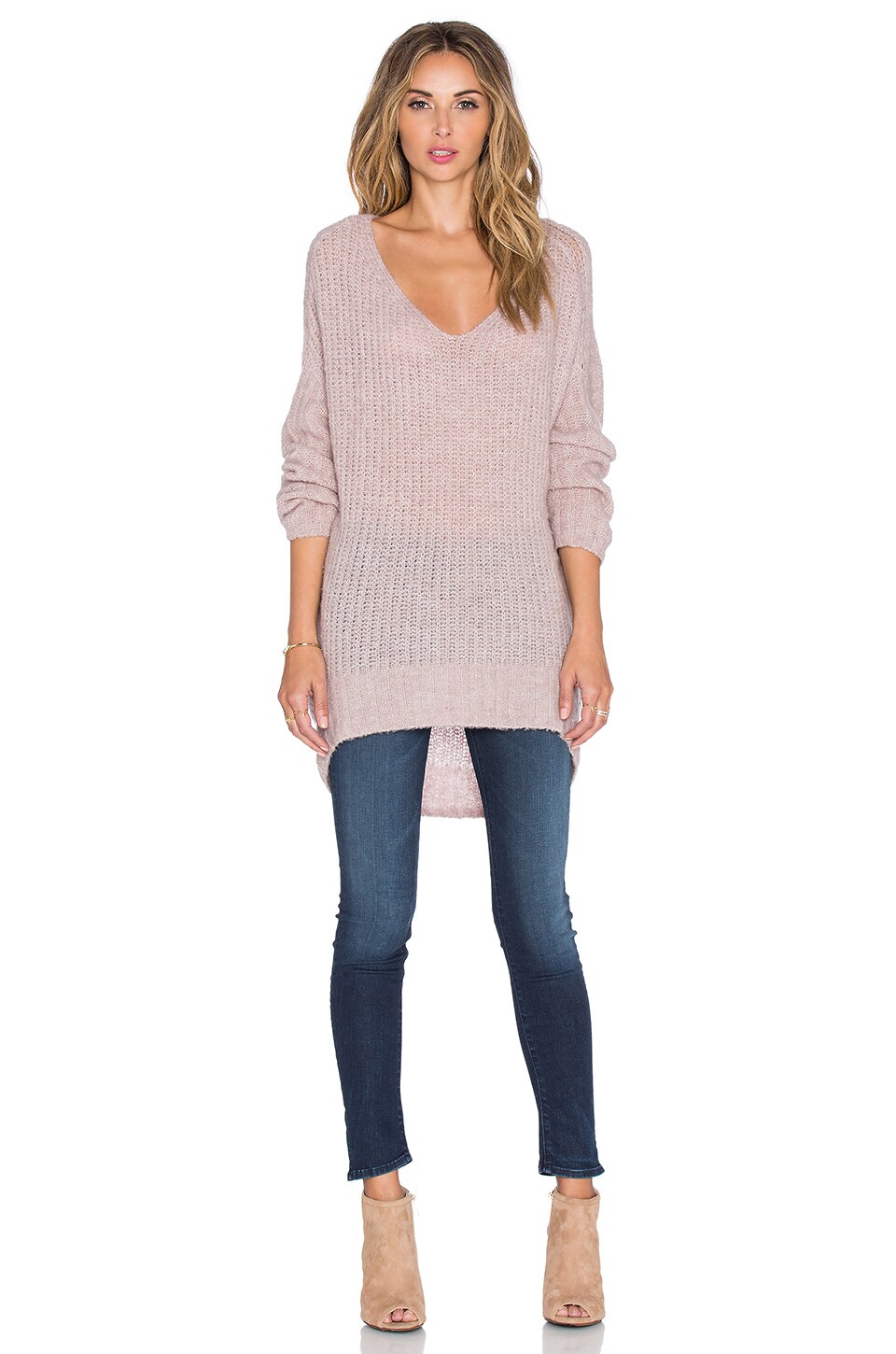 sen Daphne Sweater in Blush | REVOLVE