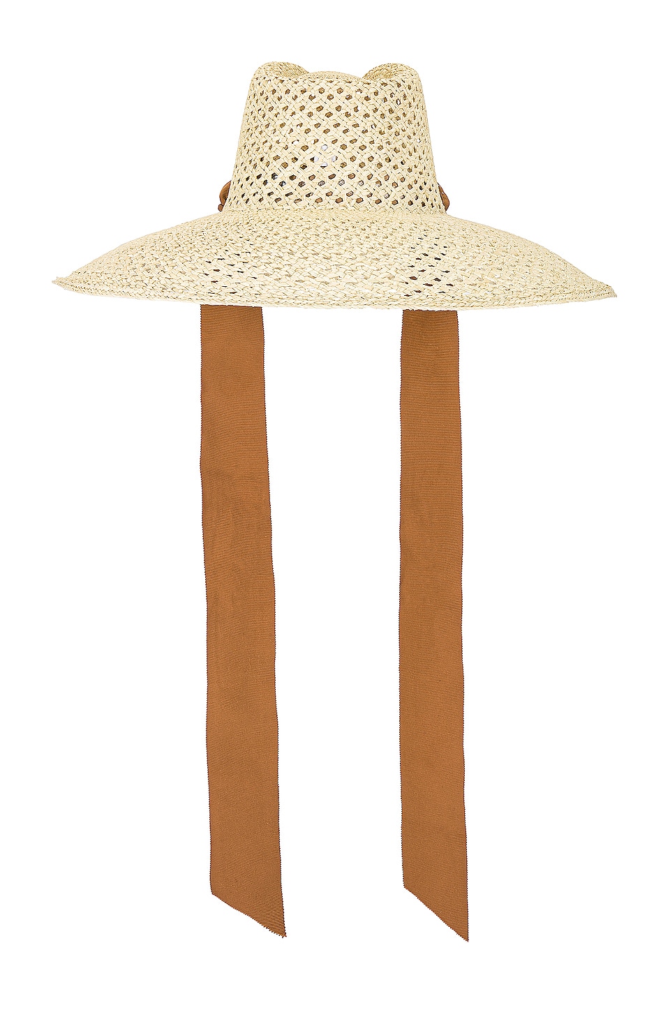 SENSI STUDIO Aguacate Hat in Natural & Sable | REVOLVE