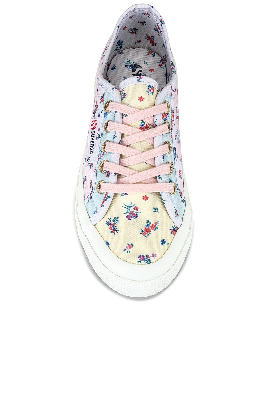 Superga 2750 Floral Sneaker in Pink Floral Mix | REVOLVE