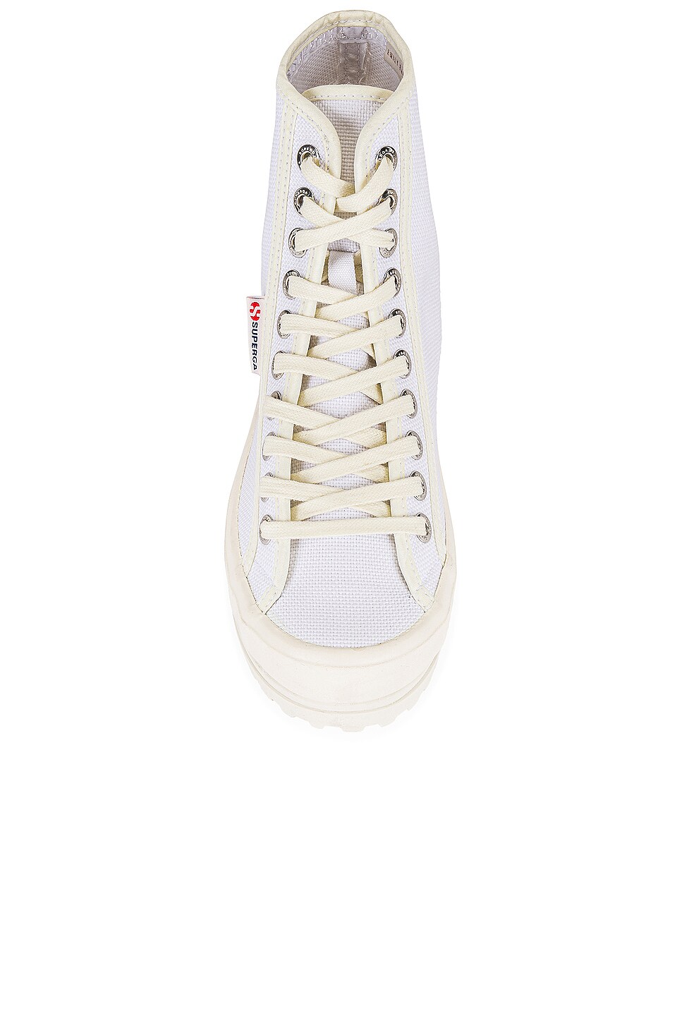 Superga Alpina Emily High Top Sneaker in White | REVOLVE